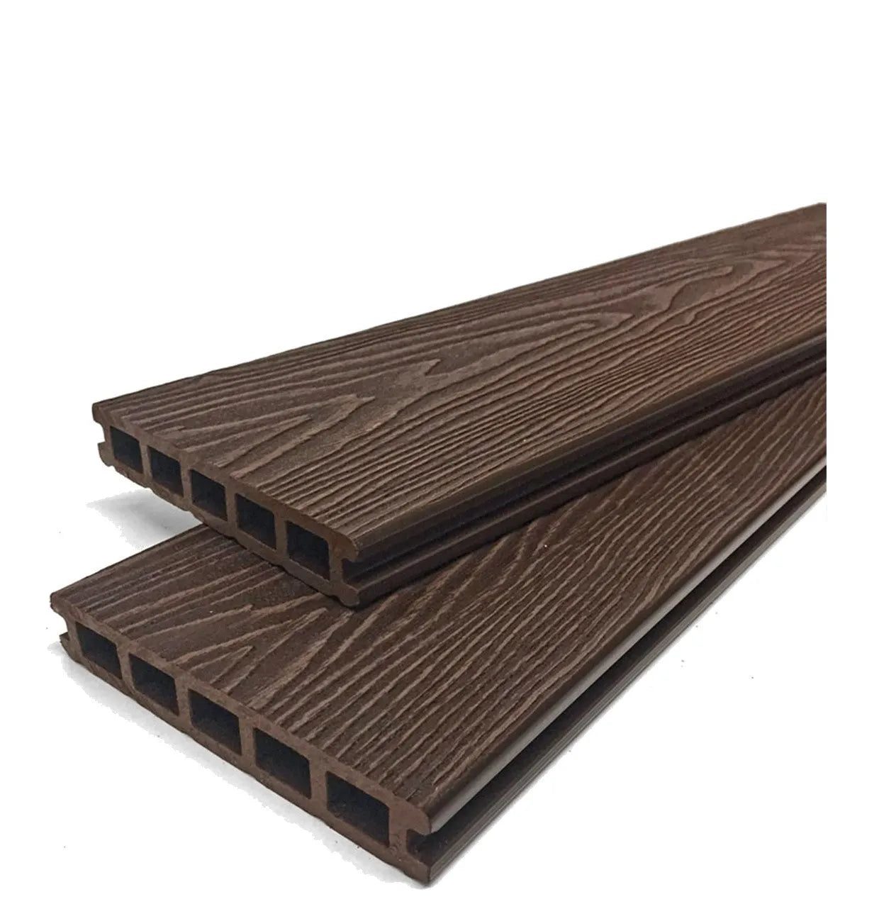 Woodgrain Composite Reversible Decking Boards 4.8m – Luxury Lawns ...